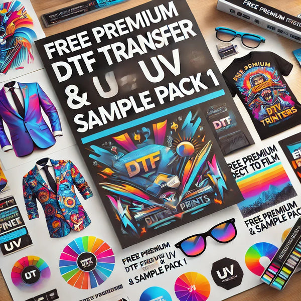 Free Premium DTF Transfer & UV Sample Pack 1 – Get It Now! – Legend Transfers