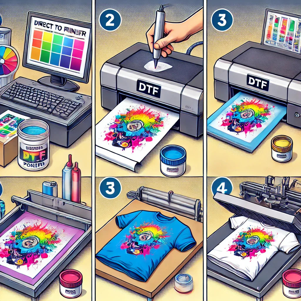 How to Make DTF Transfers: 7-Step Guide & Essential Tips for Success ...