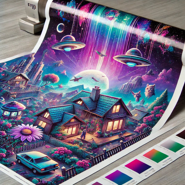 High-Quality UV DTF Transfers | Durable, Vibrant Colors Custom Apparel
