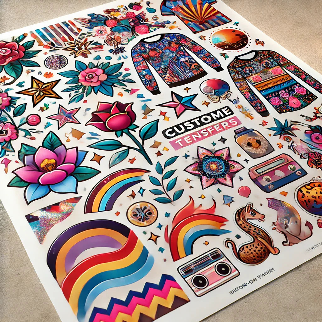 Custom Iron On Transfers | Personalized & Easy-to-Apply Designs