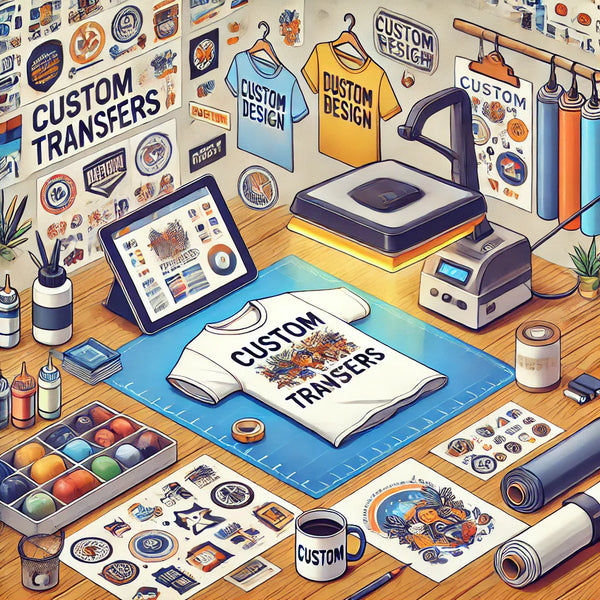 Custom Transfers: High-Quality Heat & UV DTF Solutions for Surfaces ...