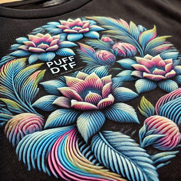 Premium Puff DTF Transfers – 3D Raised Prints for Custom Apparel ...