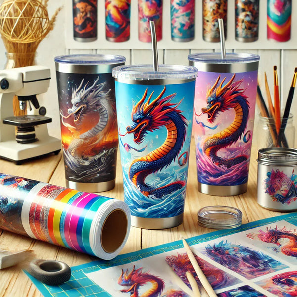 Custom UV DTF Cup Wraps: Your Guide to Stunning Drinkware – Legend ...