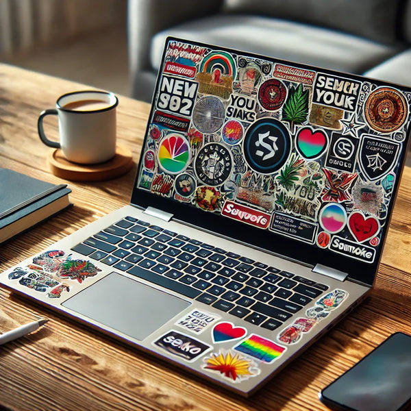 Stickers for Laptops | Fun, Durable & Custom Designs