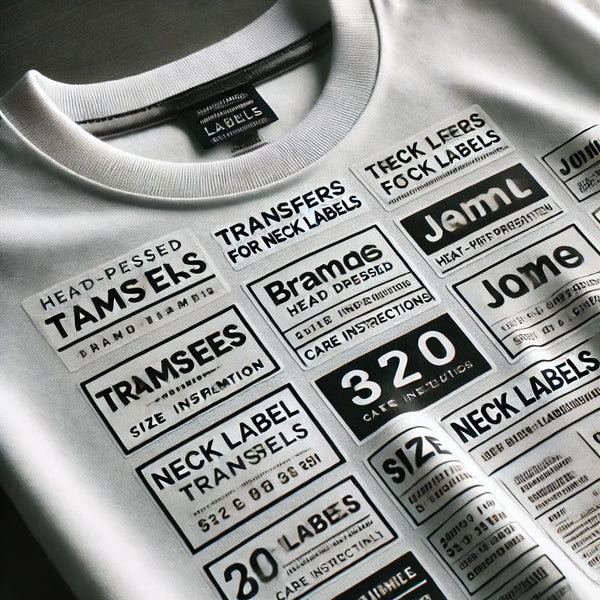 Transfers for Neck Labels | Custom Apparel Branding – Legend Transfers