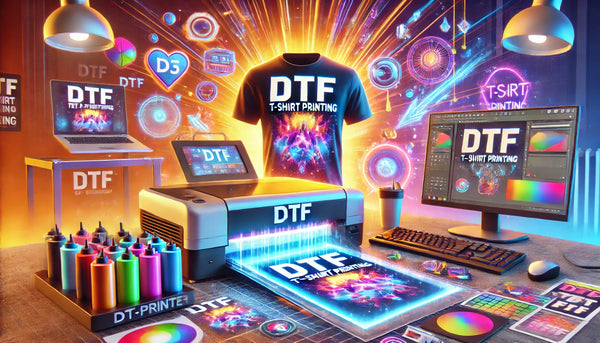 DTF T-shirt Printing: High-Quality Custom Prints for Your Apparel