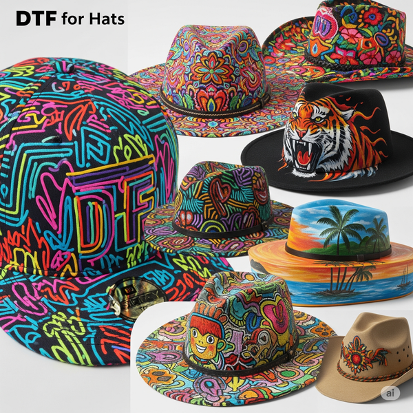 DTF for Hats Printing: Custom Hats with Vibrant, Durable Designs ...